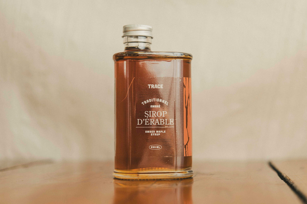 Pure Maple Syrup – Glass Bottle | Trace – Trace - Érable & Territoire
